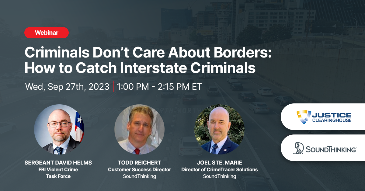 How To Catch Interstate Criminals Webinar